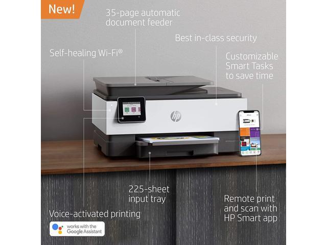 Refurbished: HP OfficeJet Pro 8022E All-in-One Color Printer ...