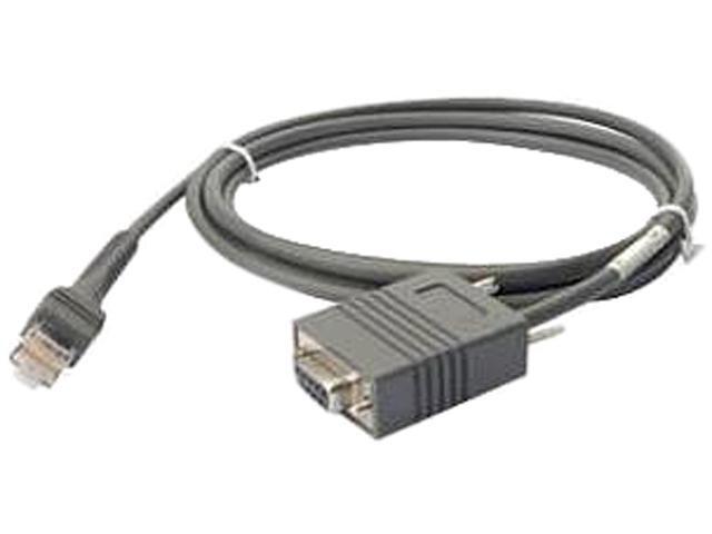 Zebra (Motorola/Symbol) CBA-R01-S07PAR Straight RS232 Cable STD-DB9 ...