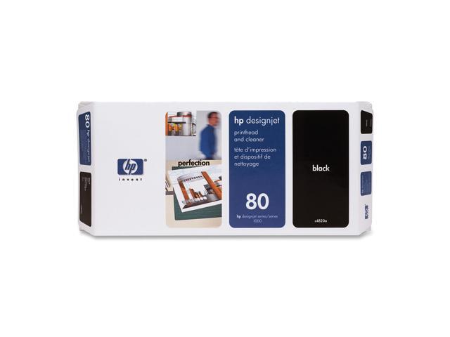 HP 80 Black Printhead and Cleaner for Designjet 1000(C4820A) - Newegg.com