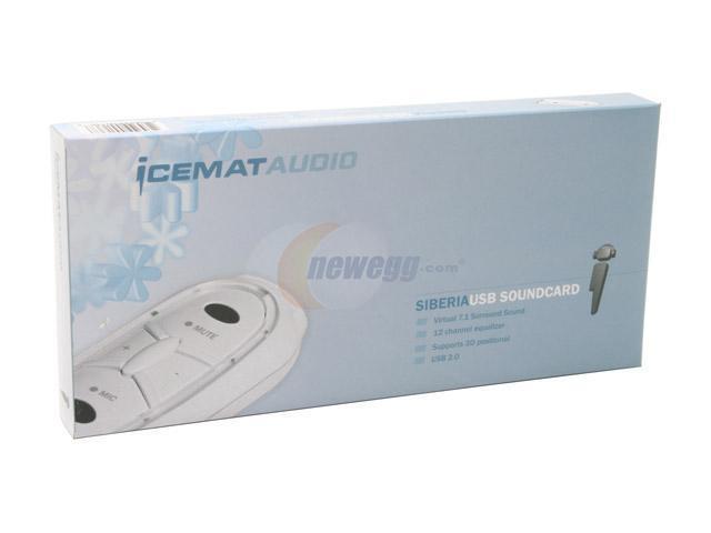 iCEMAT Siberia 10061 White Sound Card - Newegg.com