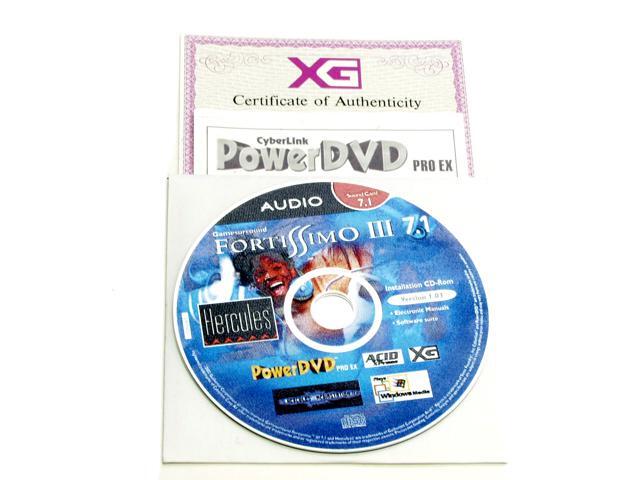 Hercules FORTISSIMO III Sound Card - Newegg.com