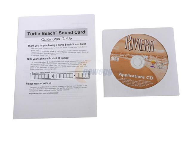 Turtle Beach RIVIERA Sound Card - Newegg.com