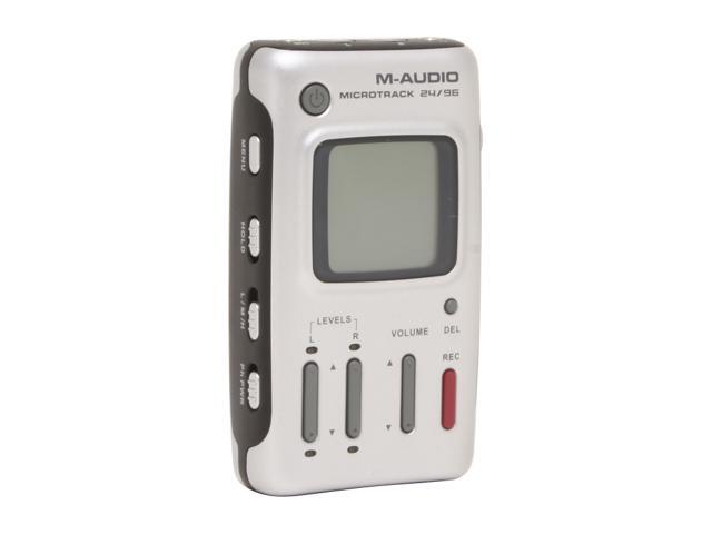 M-AUDIO MicroTrack 24-96 Professional 2-Channel Mobile Digital Recorder ...