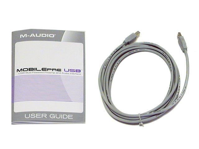M-AUDIO MobilePre USB Bus-Powered Preamp and Audio Interface - Newegg.com