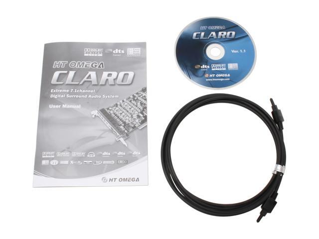 HT OMEGA CLARO Sound Card - Newegg.com