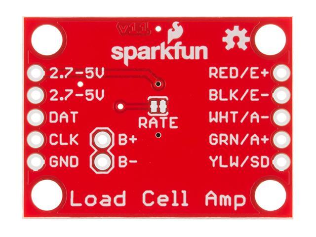 SparkFun Load Cell Amplifier - HX711 Small Breakout Board Read Load ...