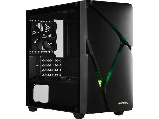 Enermax MarbleShell MS20 Micro-ATX PC Gaming Case, Black - Newegg.ca