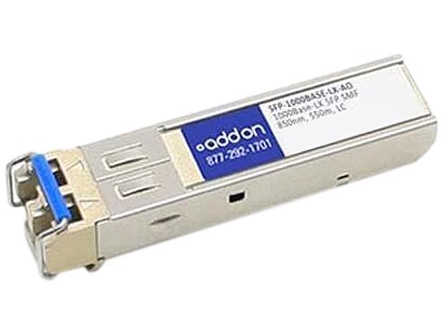 AddOn MSA Compliant 1000Base-LX SFP Transceiver (SMF, 1310nm, 10km, LC) - 100% application ...