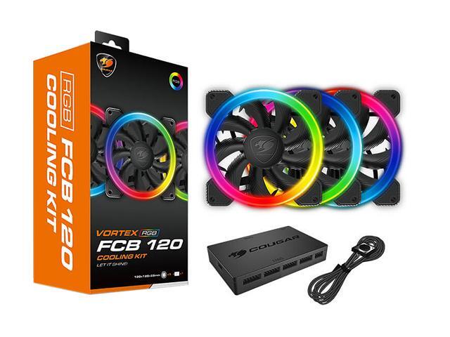 Cougar Hydraulic Vortex RGB FCB 120 mm Cooling Kit Included COUGAR Core ...