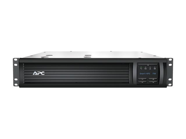APC BY SCHNEIDER ELECTRIC SMT750RM2UNC 750VA Smart UPS LCD RM 120V NC ...