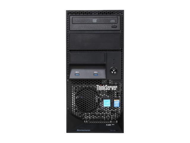 Lenovo ThinkServer TS140 70A4003AUX Tower Server - 1 x Intel Xeon E3 ...