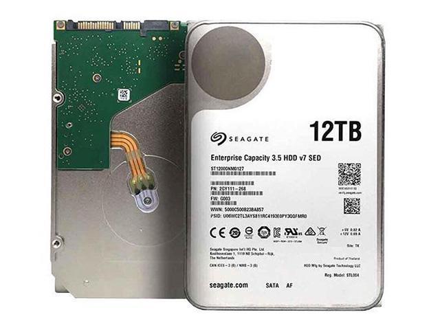 Refurbished: Seagate ST12000NM0127 12TB 256MB 7200RPM 3.5" SATA 6.0Gb/s ...