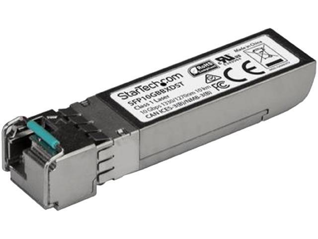 StarTech.com SFP10GBBXDST 10GBASE-BX Downstream SFP+ Transceiver Module - 10 Gbps - 10 km - MSA ...