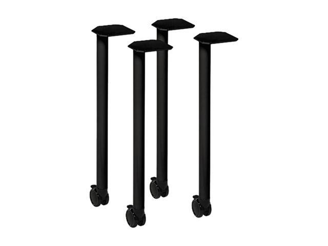 HON MBPOSTCP Huddle Series Post Leg Table Base with Casters, 1 3/4" w x ...