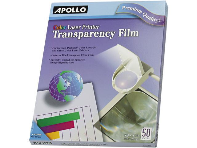 Apollo Color Laser Printer Transparency Film - Newegg.com