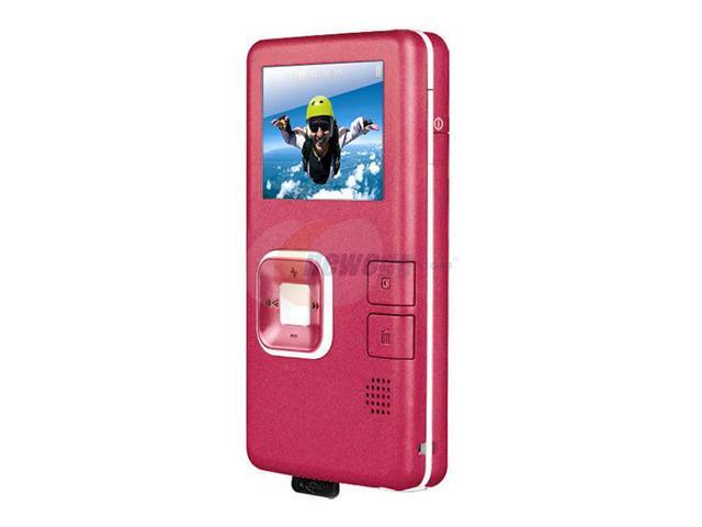 Creative vado Pink CMOS 2.0" LCD 2x Digital 2GB Internal Memory Pocket ...