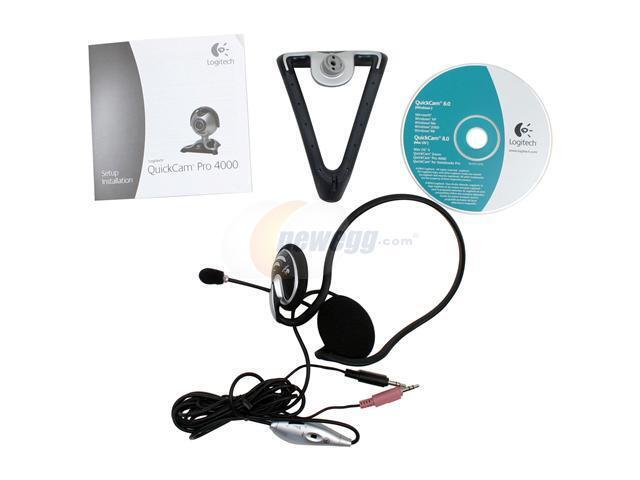 Open Box: Logitech 961364-0403 Conferencing Starter Kit Quickcam Pro ...