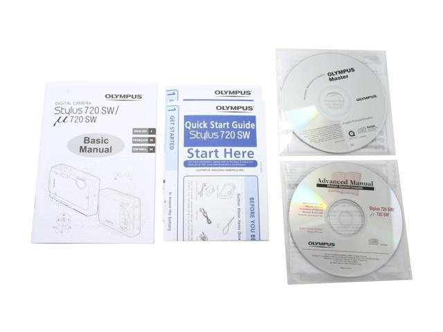 OLYMPUS Stylus 720 SW Silver 7.1 MP Digital Camera w/10 ft. Waterproof ...