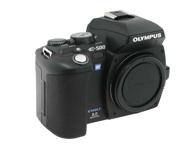 OLYMPUS EVOLT E-500 Black Digital SLR Camera - Body Only - Newegg.com