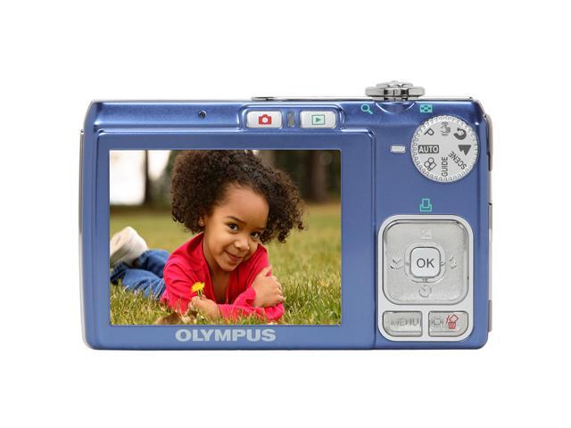 OLYMPUS FE-280 Blue 8.0 MP Digital Camera - Newegg.com