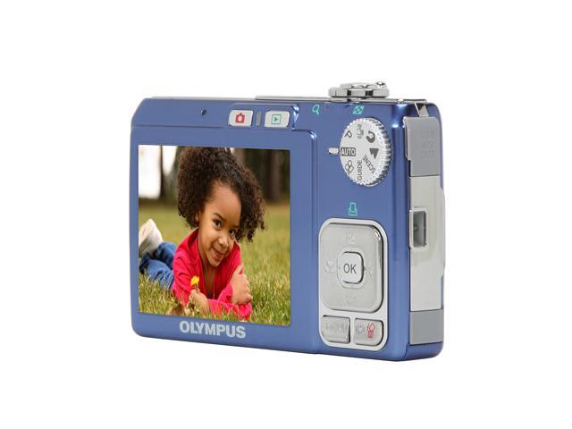 OLYMPUS FE-280 Blue 8.0 MP Digital Camera - Newegg.com