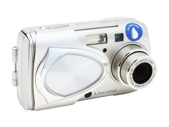 OLYMPUS Stylus 300 Silver 3.24MP Digital Camera - Newegg.com
