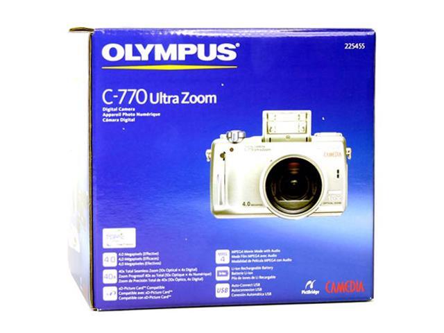 OLYMPUS C-770 Silver 4.0MP Digital Camera - Newegg.com