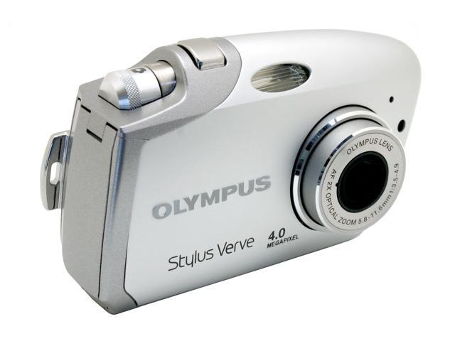 OLYMPUS Verve Silver 4.0MP Digital Camera - Newegg.com