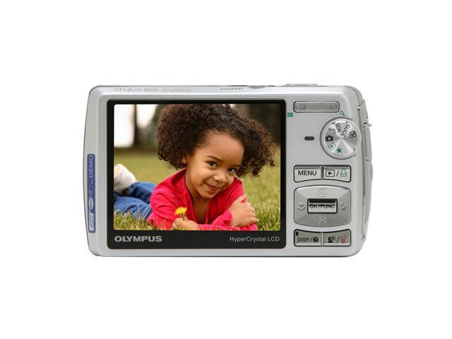 OLYMPUS Stylus 820 Silver 8.0 MP Digital Camera - Newegg.com