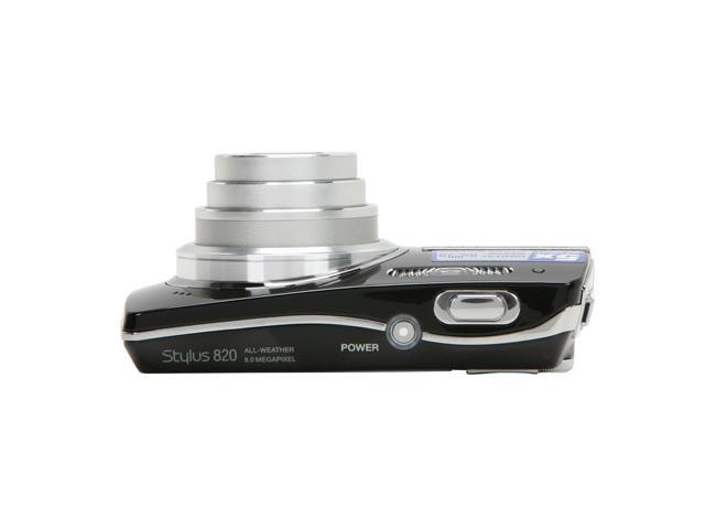 OLYMPUS Stylus 820 Black 8.0 MP Digital Camera - Newegg.com