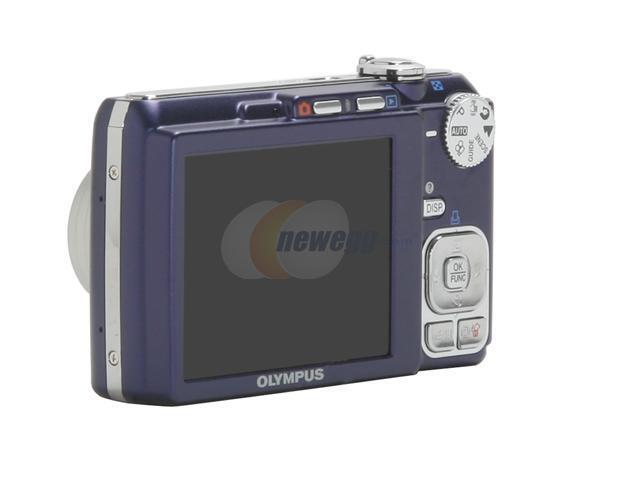 OLYMPUS FE-340 Blue 8.0 MP Digital Camera - Newegg.com