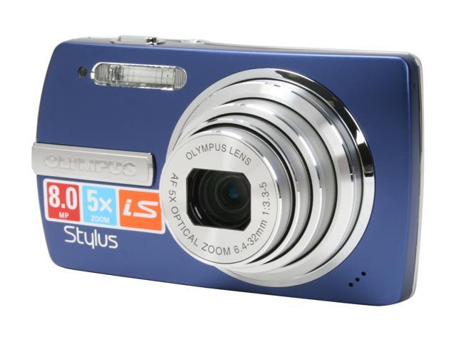 OLYMPUS STYLUS 840 Blue 8.0 MP Digital Camera - Newegg.com