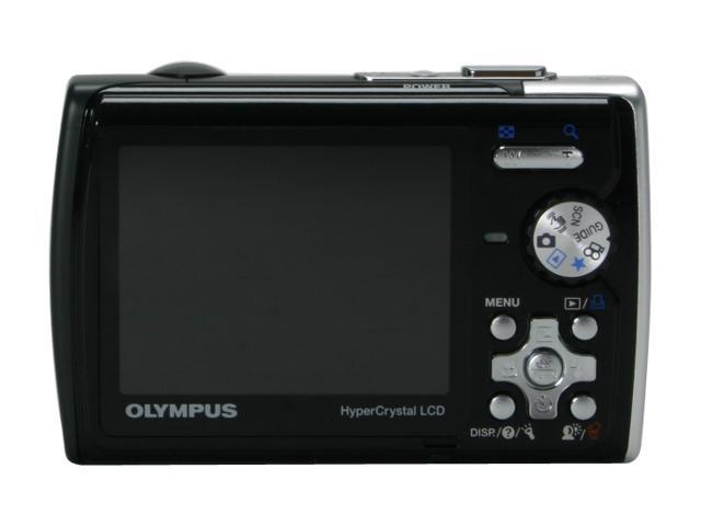 OLYMPUS Stylus 850 SW Black 8.0 MP Waterproof Shockproof Digital Camera ...