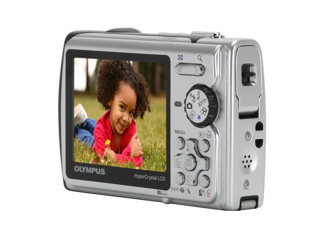 OLYMPUS Stylus 850 SW Silver 8.0 MP Waterproof Shockproof Digital ...