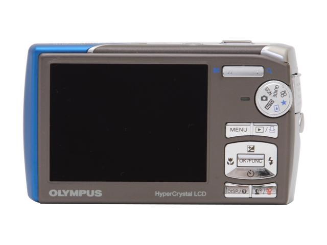 OLYMPUS Stylus 1010 Blue 10.1 MP Digital Camera - Newegg.com