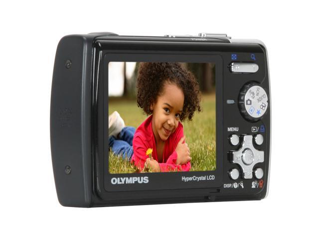 OLYMPUS Stylus 850 SW Black 8.0 MP Waterproof Shockproof Digital Camera ...