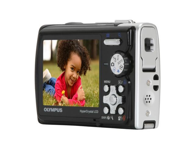 OLYMPUS Stylus 850 SW Black 8.0 MP Waterproof Shockproof Digital Camera ...