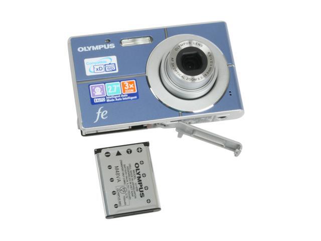 OLYMPUS FE-3000 Light Blue 10.0 MP Digital Camera - Newegg.com
