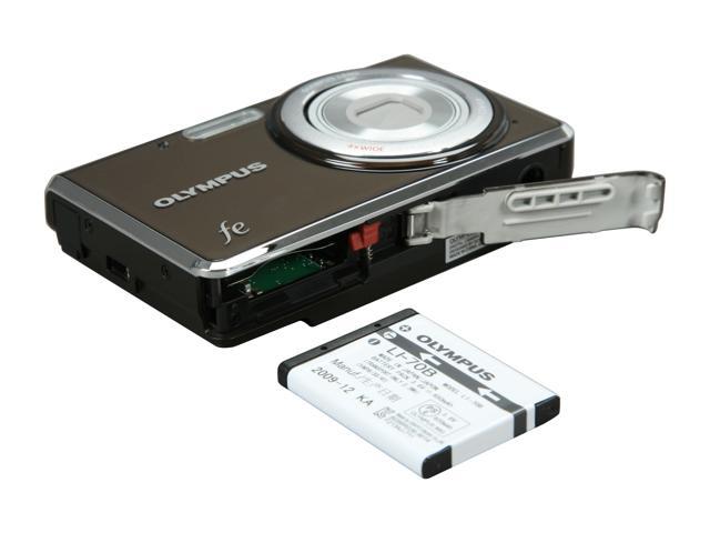 OLYMPUS FE-4020 Gray 14 MP 26mm Wide Angle Digital Camera - Newegg.com