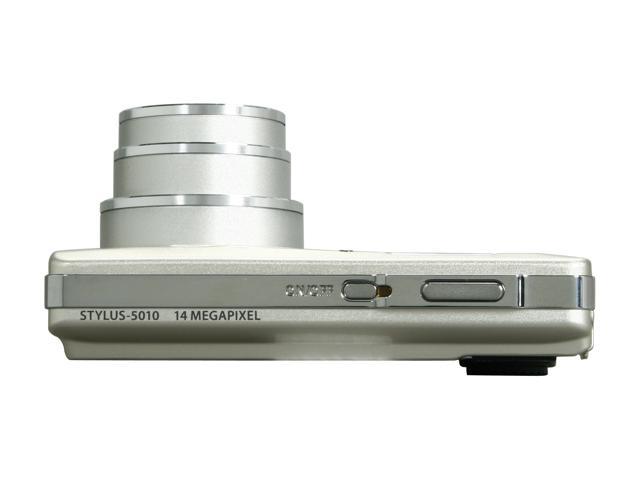 OLYMPUS Stylus 5010 Titanium 14 MP 26mm Wide Angle Digital Camera ...
