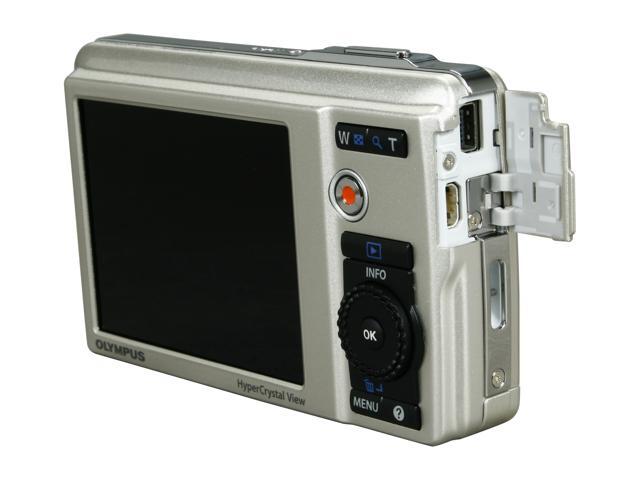 OLYMPUS Stylus 5010 Titanium 14 MP 26mm Wide Angle Digital Camera ...