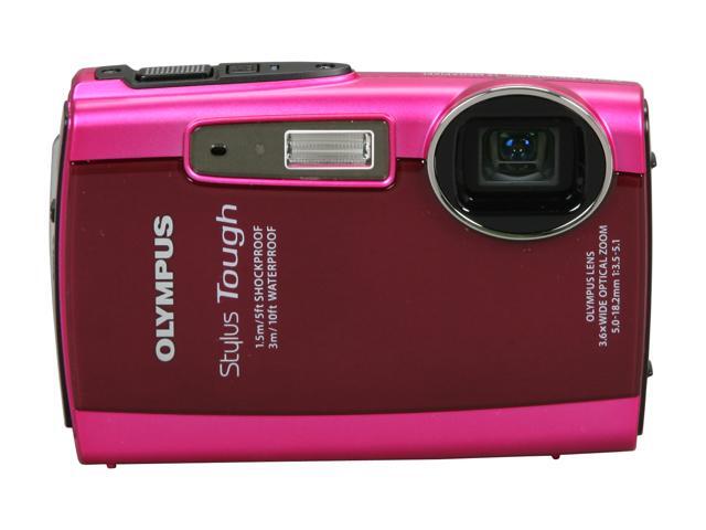 OLYMPUS Stylus Tough 3000 Pink 12 MP Waterproof Shockproof 28mm Wide ...
