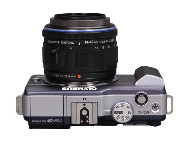 OLYMPUS PEN E-PL1 Blue 12.3 MP 2.7" 230K HyperCrystal AR Coating LCD ...