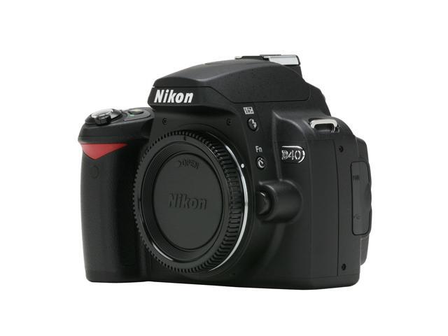 Nikon D40x Black Digital SLR Camera - Body Only - Newegg.com