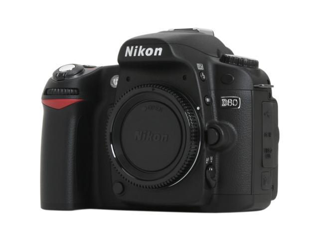 Refurbished: Nikon D80 Black Digital SLR Camera - Body Only - Newegg.com