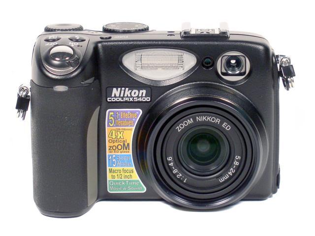 Nikon Coolpix 5400 Black 5.1MP Digital Camera - Newegg.com