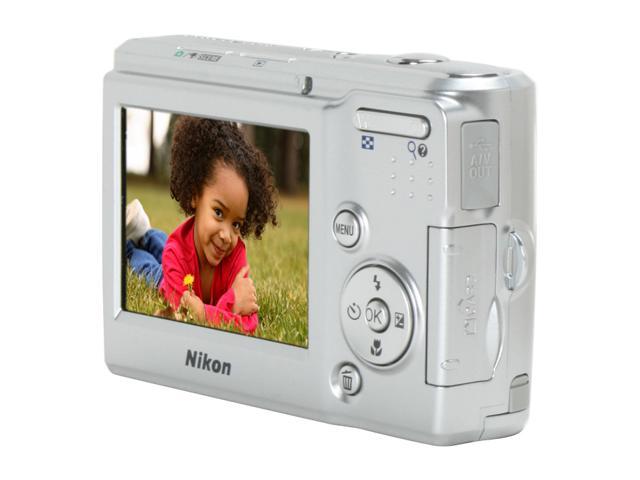 Refurbished: Nikon Coolpix L14 Silver 7.1 MP Digital Camera - Newegg.com