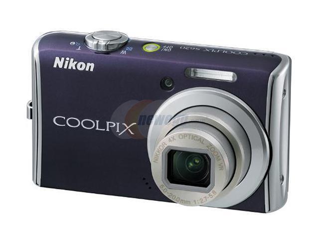 Nikon CoolPix S620 Noble Purple 12.2 MP Digital Camera - Newegg.com