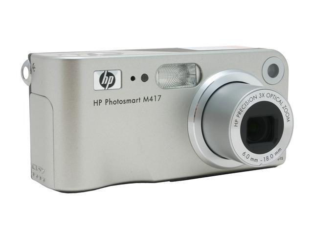 HP M417 Black & Silver 5.19 MP Digital Camera - Newegg.com