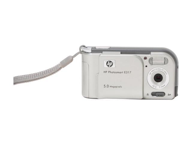 HP E317 Silver 5 MP Digital Camera - Newegg.com